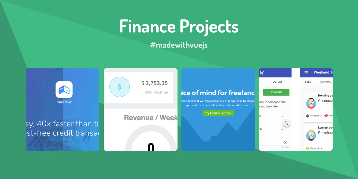 Finance Projects - Made with Vue.js